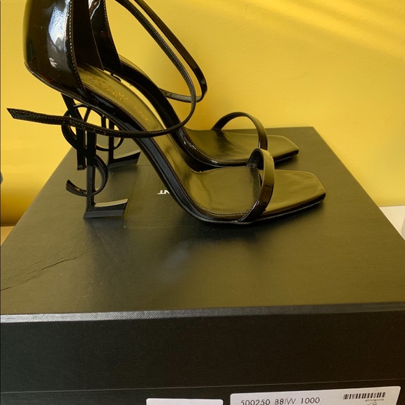 Shoes | Ysl Heel Sandal | Poshmark